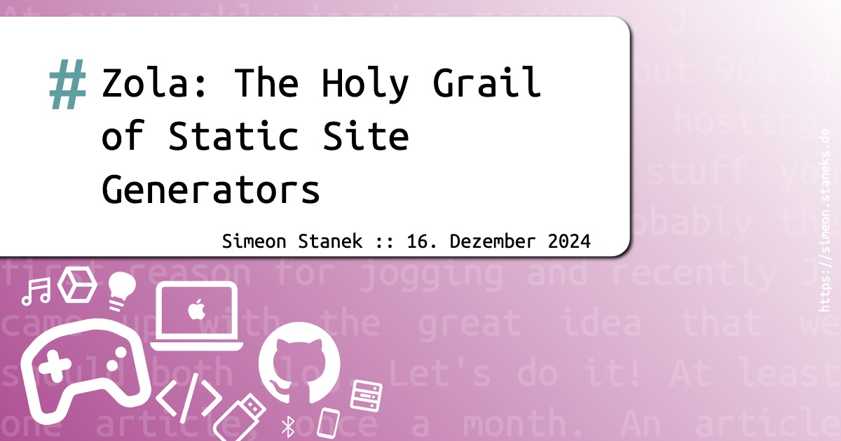 Zola: The Holy Grail of Static Site Generators